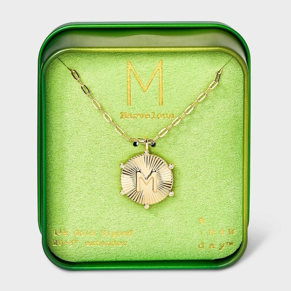 a new day | Jewelry | Nwt A New Day 4k Gold Dipped Diamond Ray Disc ...